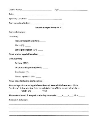 A Quick Guide to Fluency Assessment of Adults and Adolescents - Article ...